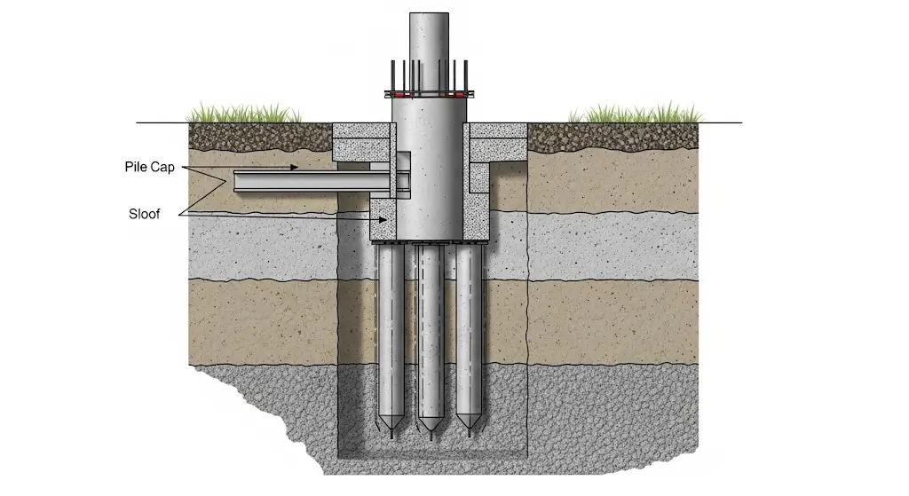 Apa Itu Pile Cap? Fungsi, Jenis, dan Bedanya dengan Pondasi Lain