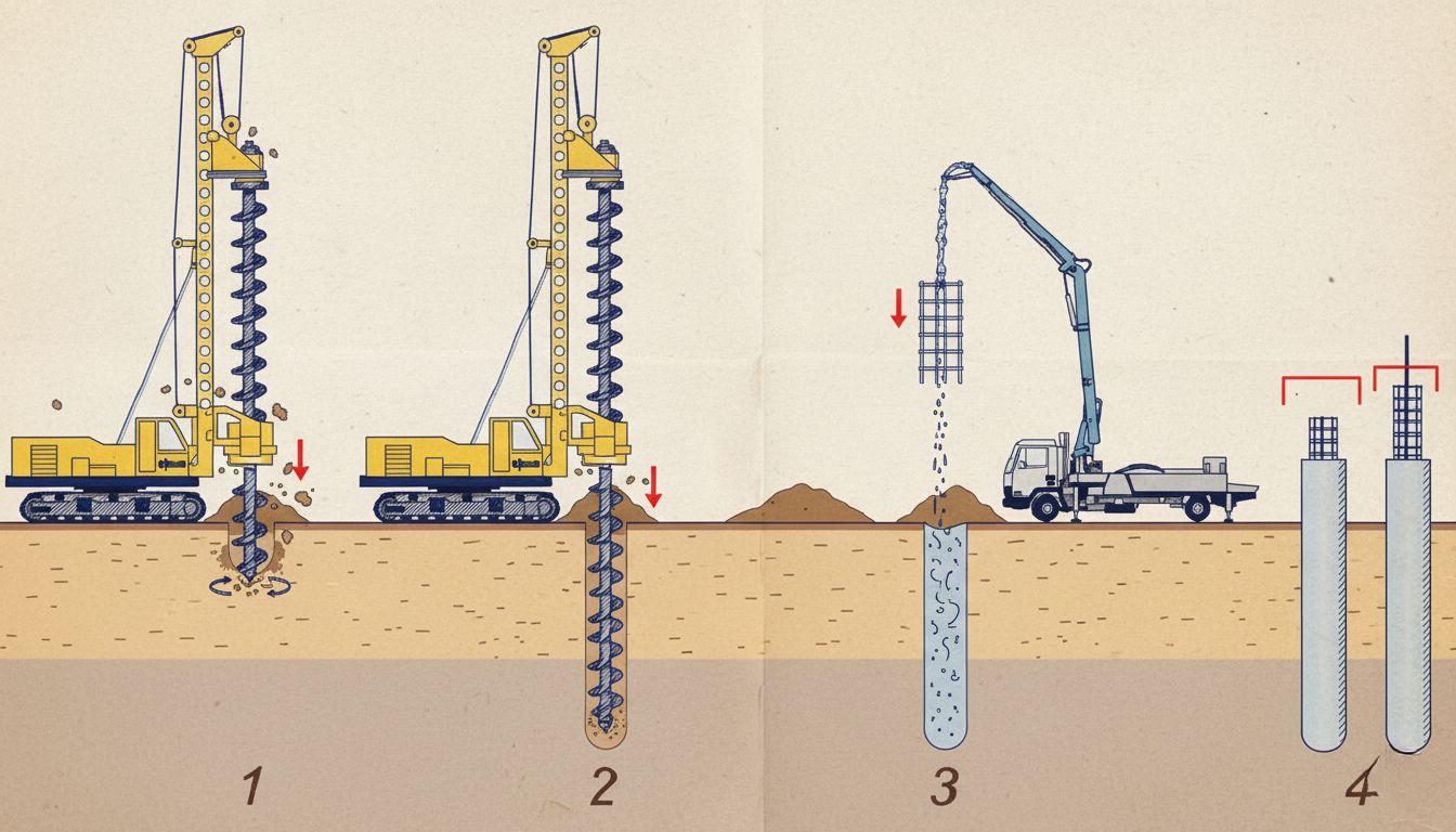 Perbedaan Pondasi Sumuran dan Bore Pile dalam Konstruksi Bangunan